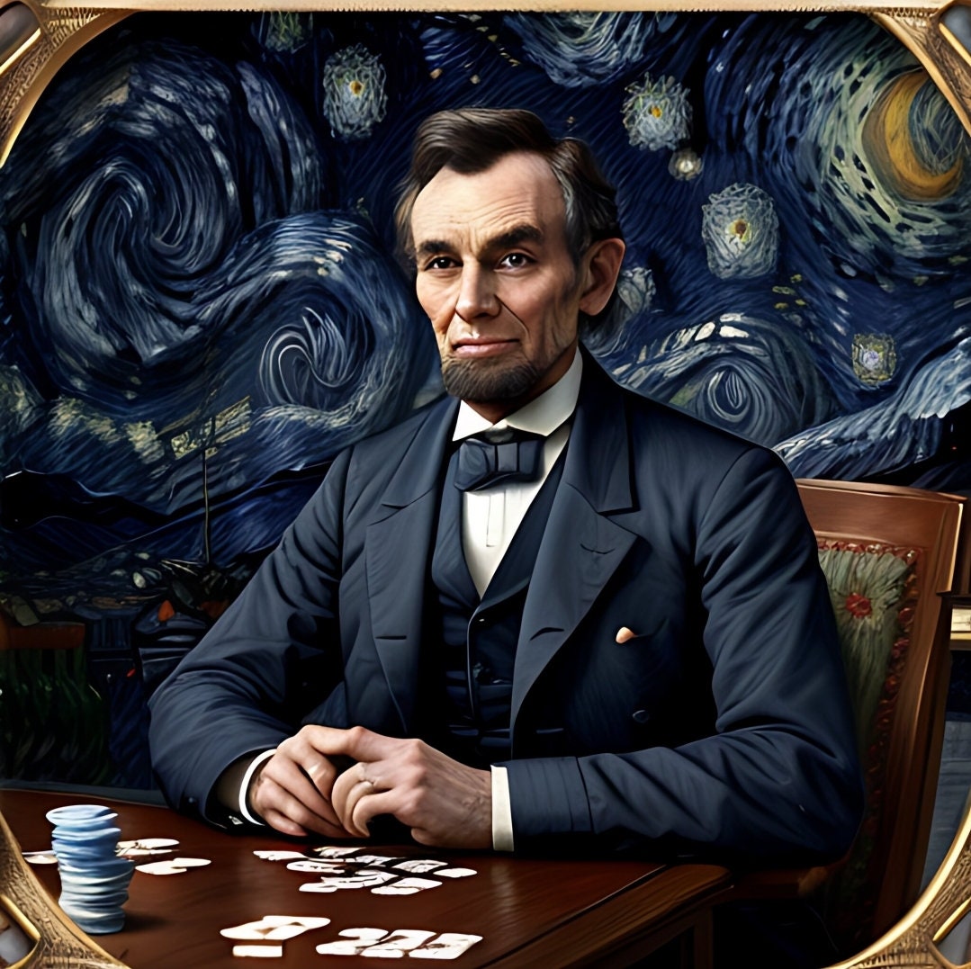 Abraham Lincoln Playing Cards - Etsy