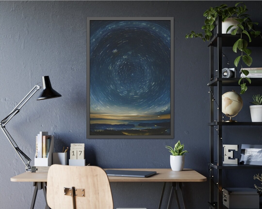 Swirly Starry Night Sky - Etsy