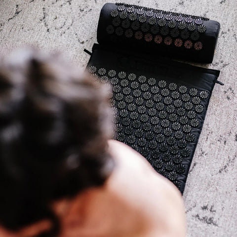 Recovery Mat Acupressure Mat to Improve Sleep Relieve Foot Pain Relief ...