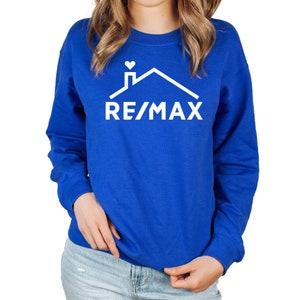 Customizable REMAX Logo With Roof & Heart Unisex Sweatshirt, Add Custom ...