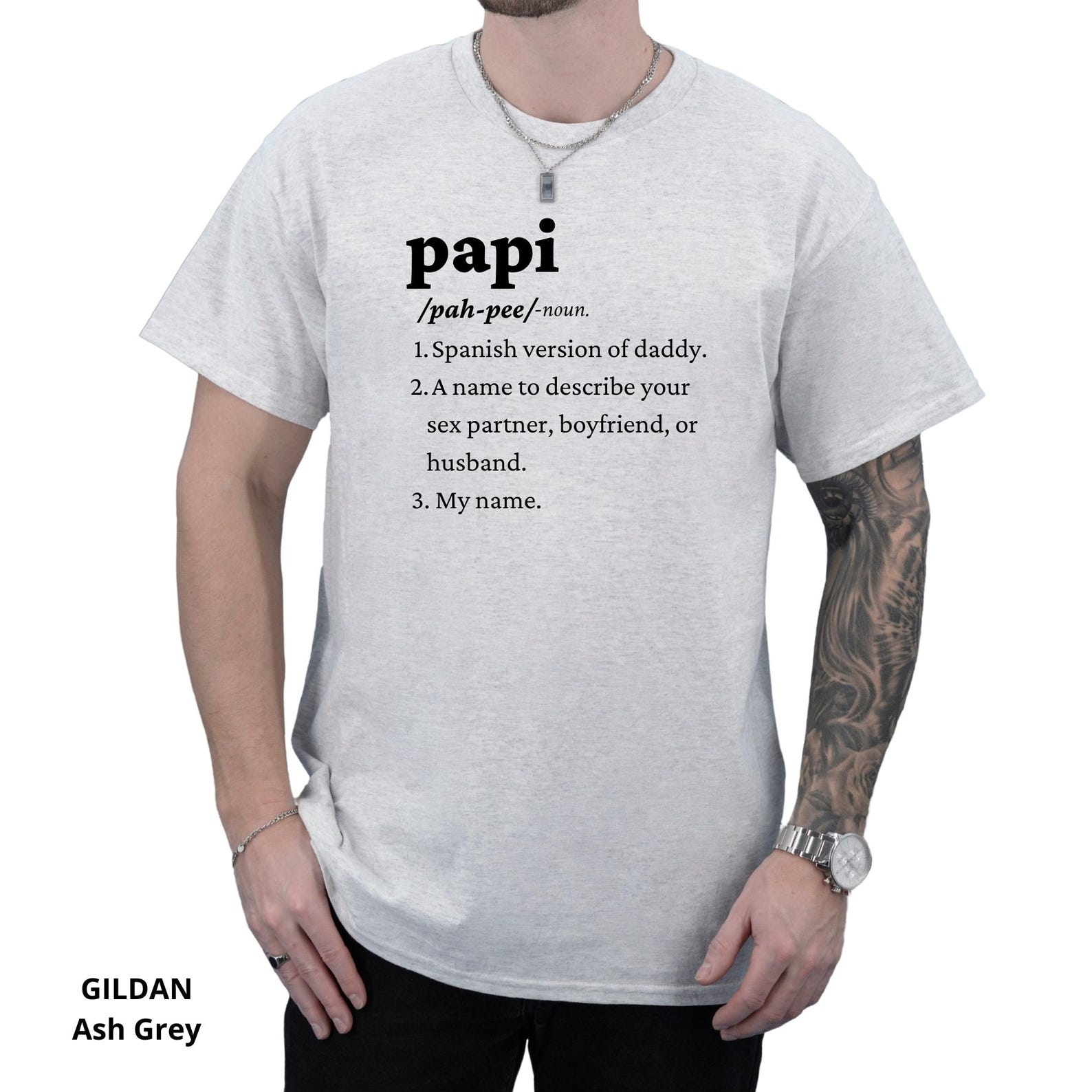 Funny Papi Definition T-shirt, Father's Day Gift. - Etsy