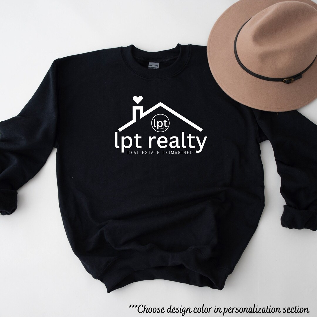 LPT Realty Roof & Heart Unisex Sweatshirt, Realtor Sweatshirt, Lpt ...