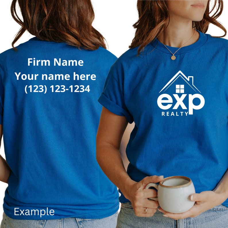 Customizable Exp Realty Logo Unisex T-shirt Exp Realty - Etsy Customizable Exp Realty Logo Unisex T-shirt Exp Realty - Etsy