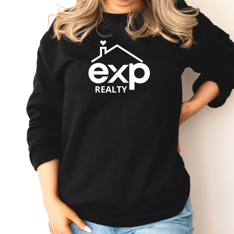 Exp Realty Logo With Roof & Heart Unisex Crewneck Sweatshirt - Etsy