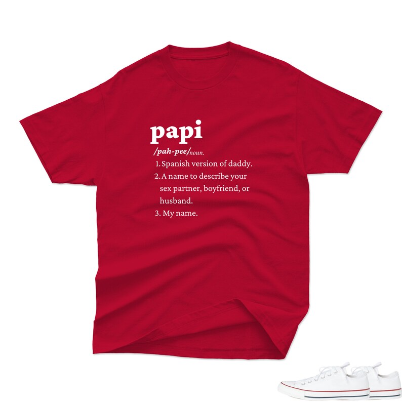 Papi Definition Men's T-shirt Father's Day T-shirt - Etsy