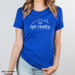 Customizable Lpt Realty Logo With Roof Unisex T-shirt, Add Custom Text ...