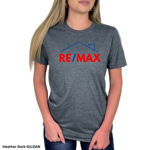 Customizable REMAX Logo With Roof Unisex T-shirt, Add Custom Text, Add ...