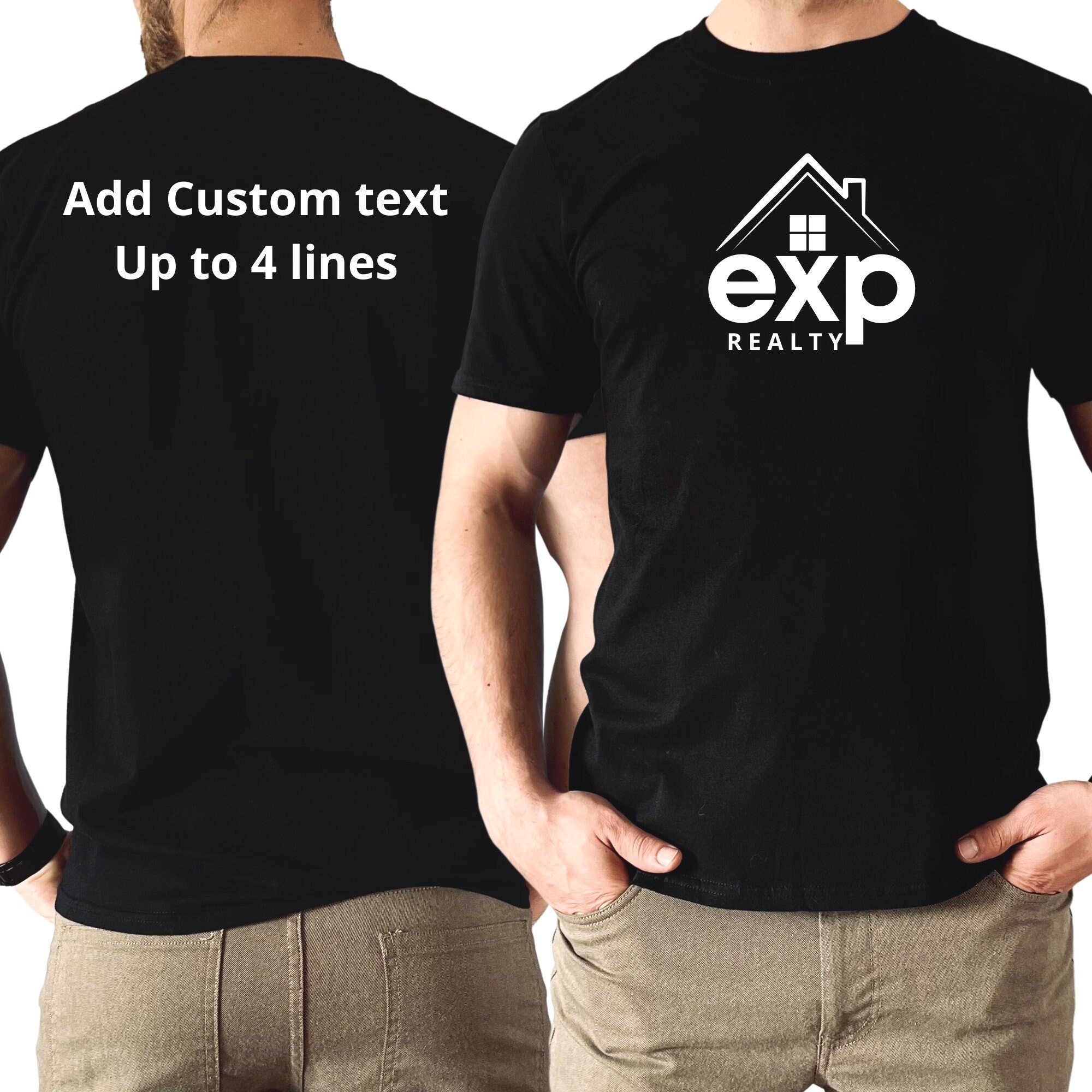 Customizable Exp Realty Logo Unisex T-shirt Exp Realty - Etsy Customizable Exp Realty Logo Unisex T-shirt Exp Realty - Etsy