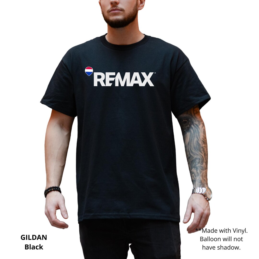 REMAX New Logo T-shirt: Gildan Heavy Cotton Tee, Realtor Marketing ...