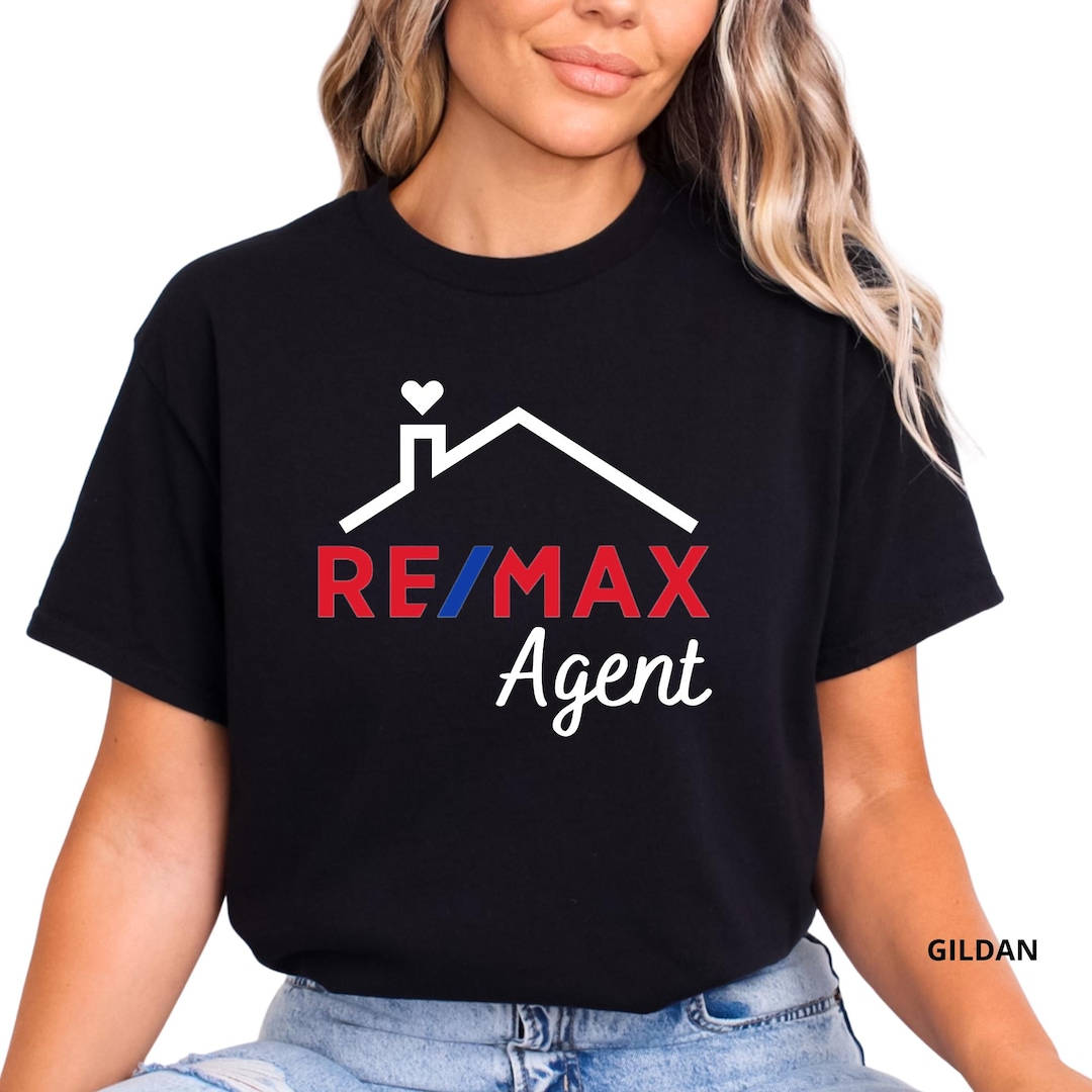REMAX Agent Roof & Heart T-shirt: Realtor Marketing Apparel, Vinyl ...