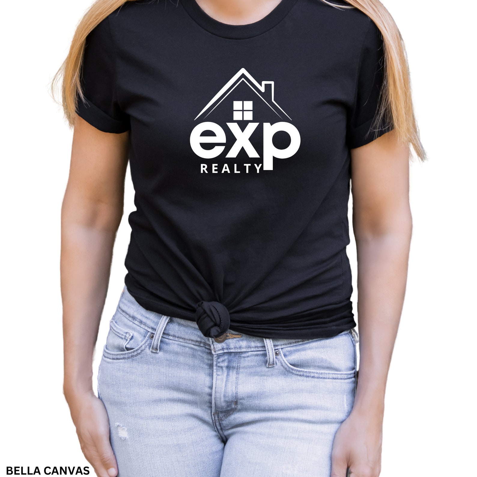 Customizable Exp Realty Logo With Roof Unisex T-shirt Add - Etsy