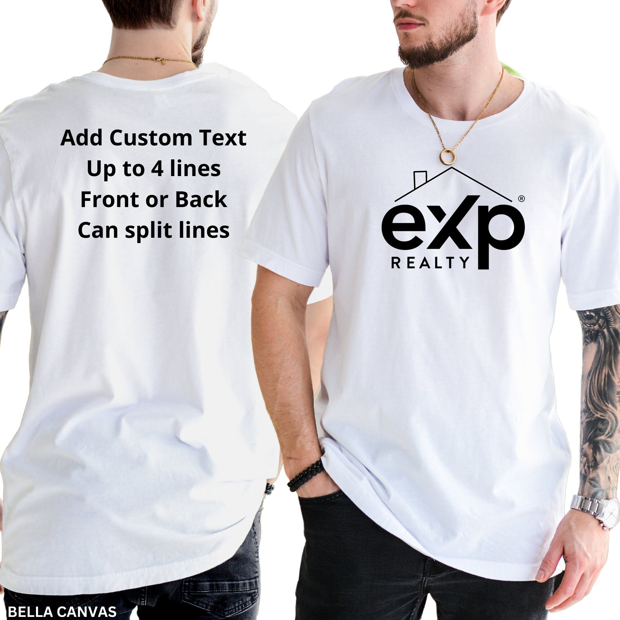 Customizable EXP Realty Logo & Roof Unisex T-shirt Add Your - Etsy Customizable EXP Realty Logo & Roof Unisex T-shirt Add Your - Etsy