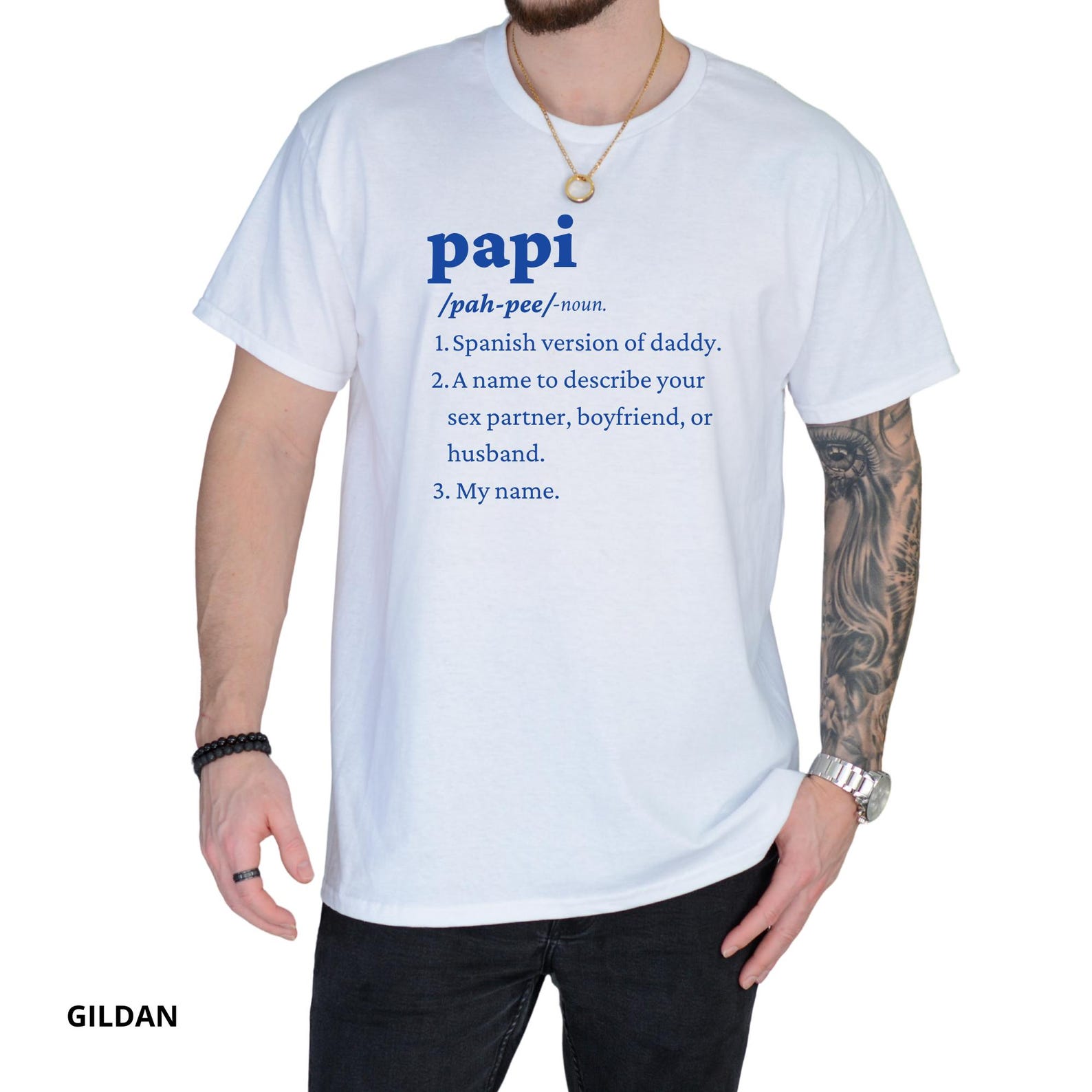 Funny Papi Definition T-shirt, Father's Day Gift. - Etsy