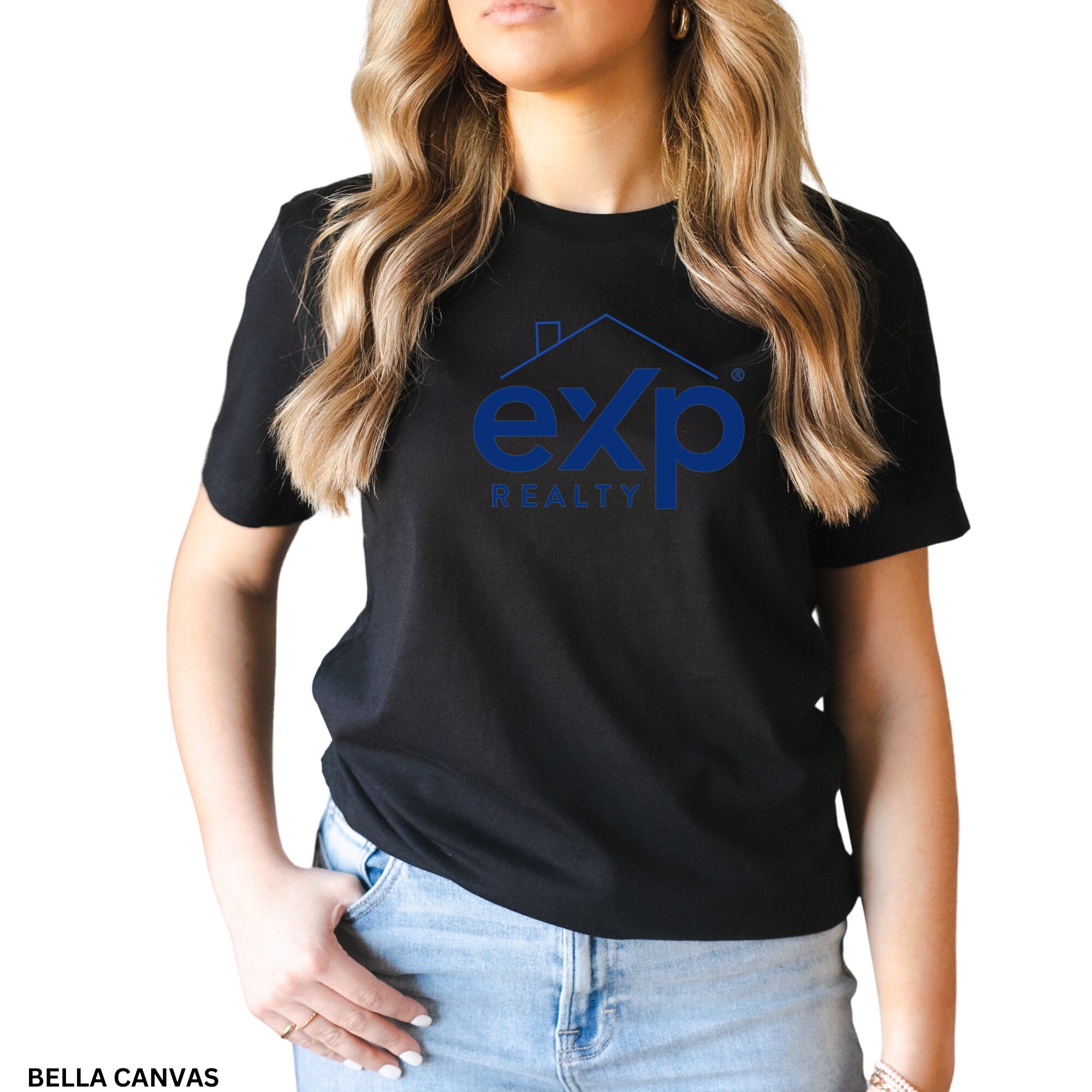 Customizable EXP Realty Logo & Roof Unisex T-shirt Add Your - Etsy Customizable EXP Realty Logo & Roof Unisex T-shirt Add Your - Etsy