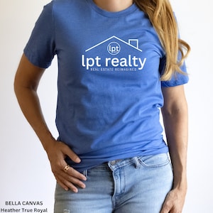 Customizable Lpt Realty Logo With Roof Unisex T-shirt, Add Custom Text ...