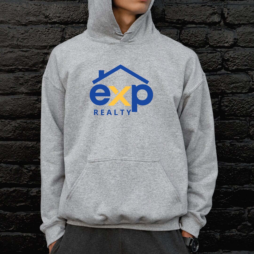 Exp Realty Logo With Roof Unisex Hoodie, Exp Men's Hoodie, Exp Realtor ...