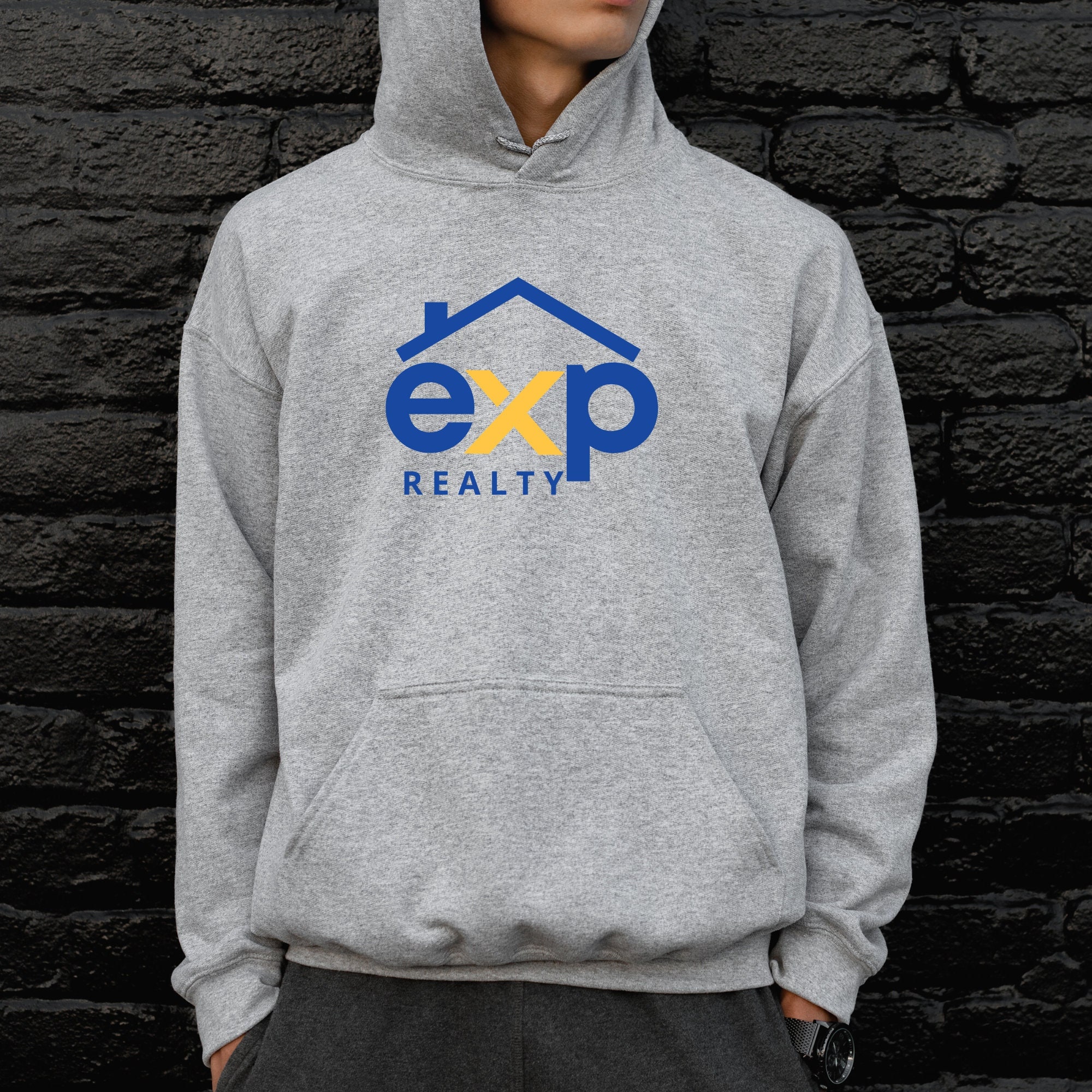 Exp Realty Logo With Roof Unisex Hoodie Exp Men's Hoodie - Etsy Exp Realty Logo With Roof Unisex Hoodie Exp Men's Hoodie - Etsy