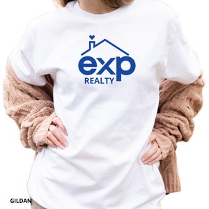 Exp Realty Roof & Heart T-shirt: "looking for a New Home?" Bella Canvas ...