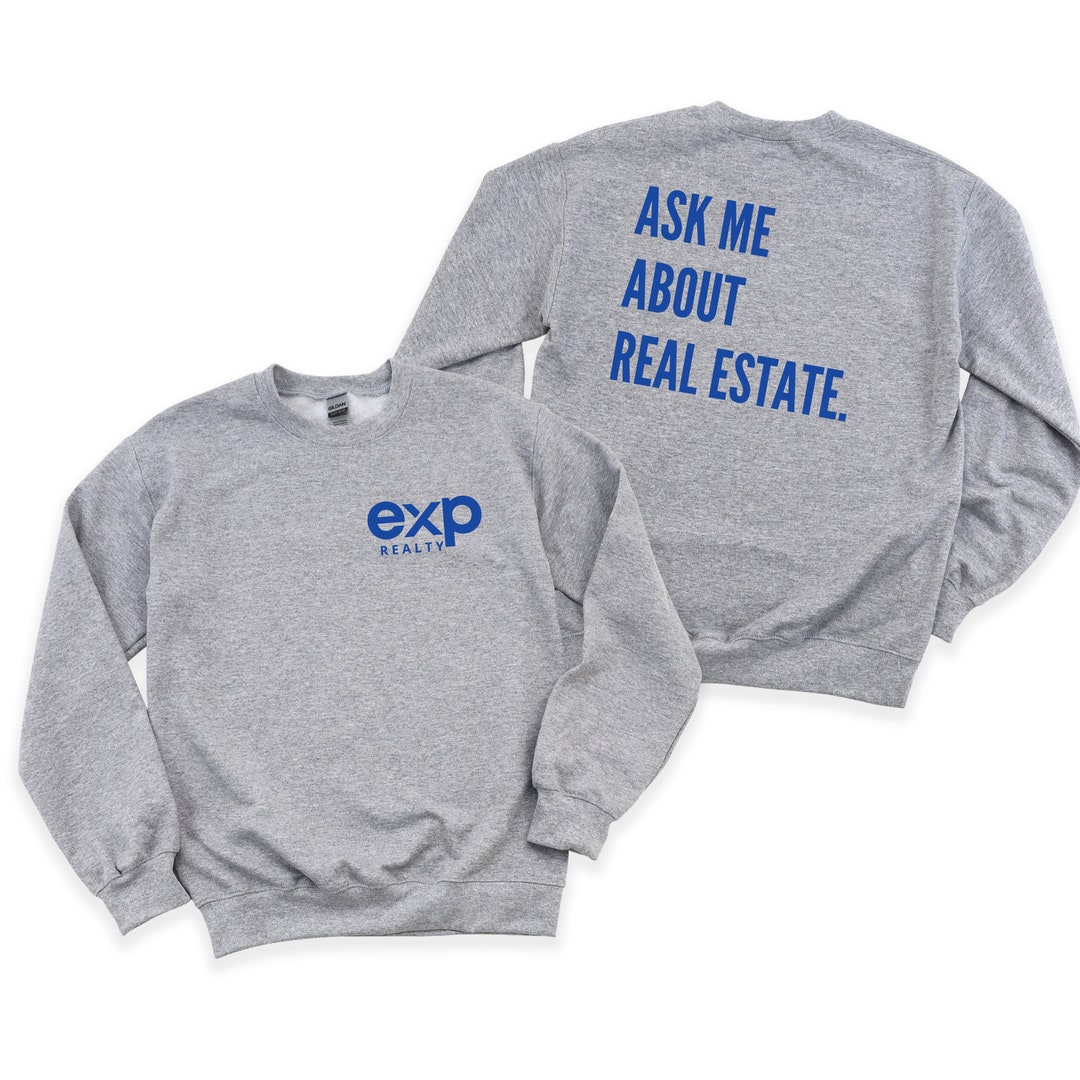Exp Realty Logo Women's Crewneck Sweatshirt, Exp Realtor Marketing, Exp ...