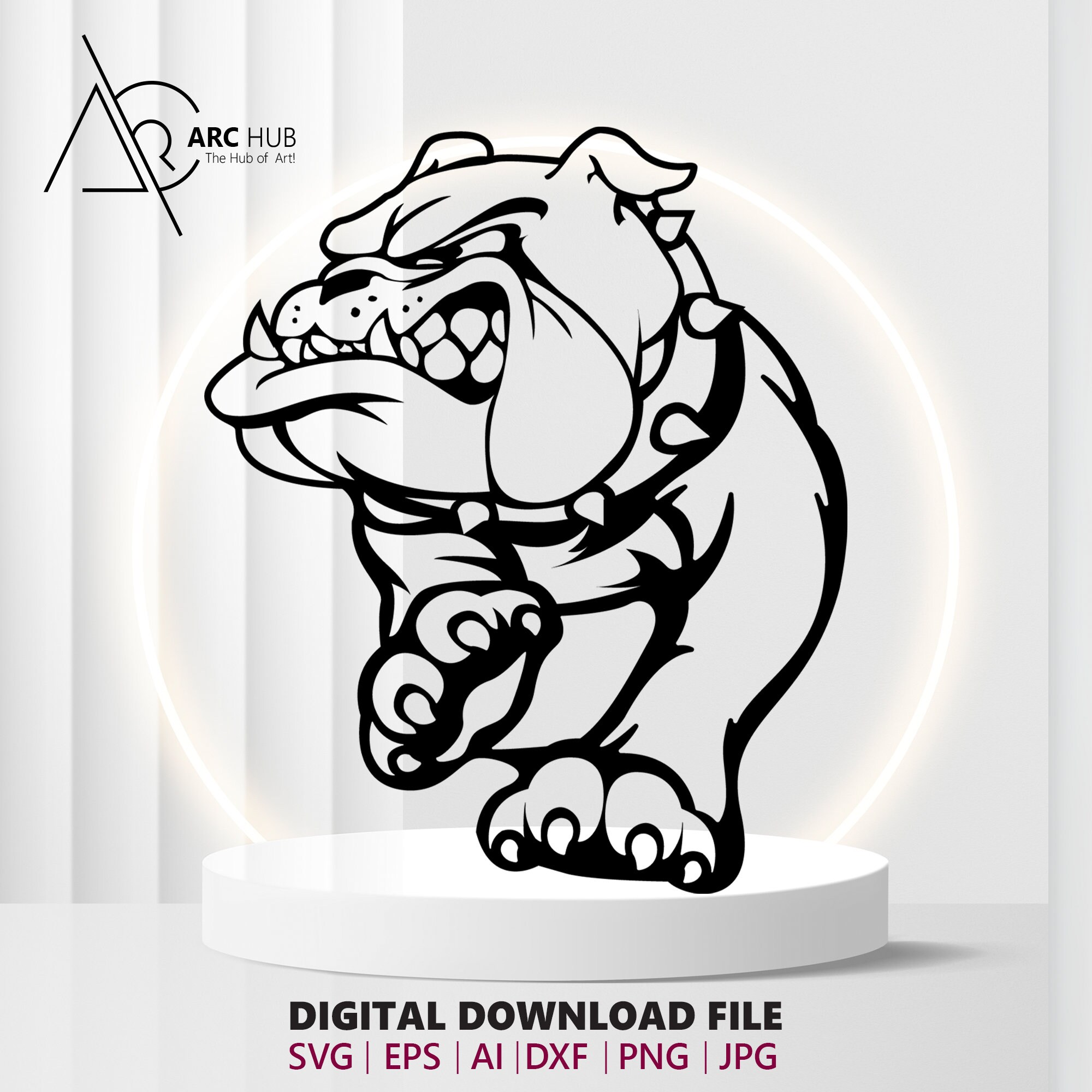 Bulldog Svg Bulldogs Svggeorgia Bulldogs Svgga Bulldog Svg - Etsy