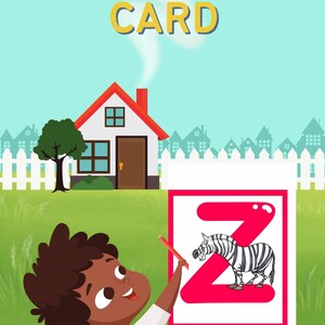 Alphabet Flash Cards, Number Flash Card,montessori Materials,home ...