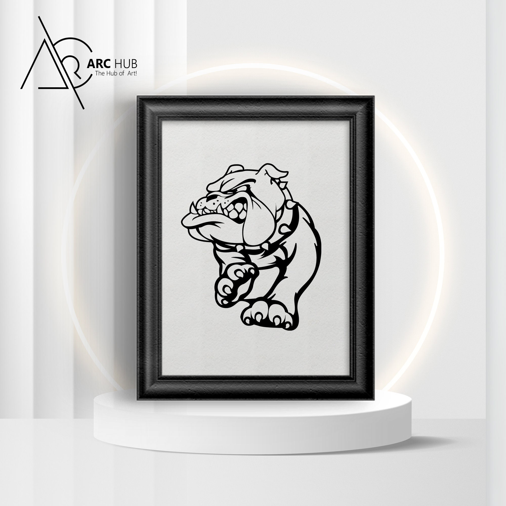 Bulldog Svg Bulldogs Svggeorgia Bulldogs Svgga Bulldog Svg - Etsy