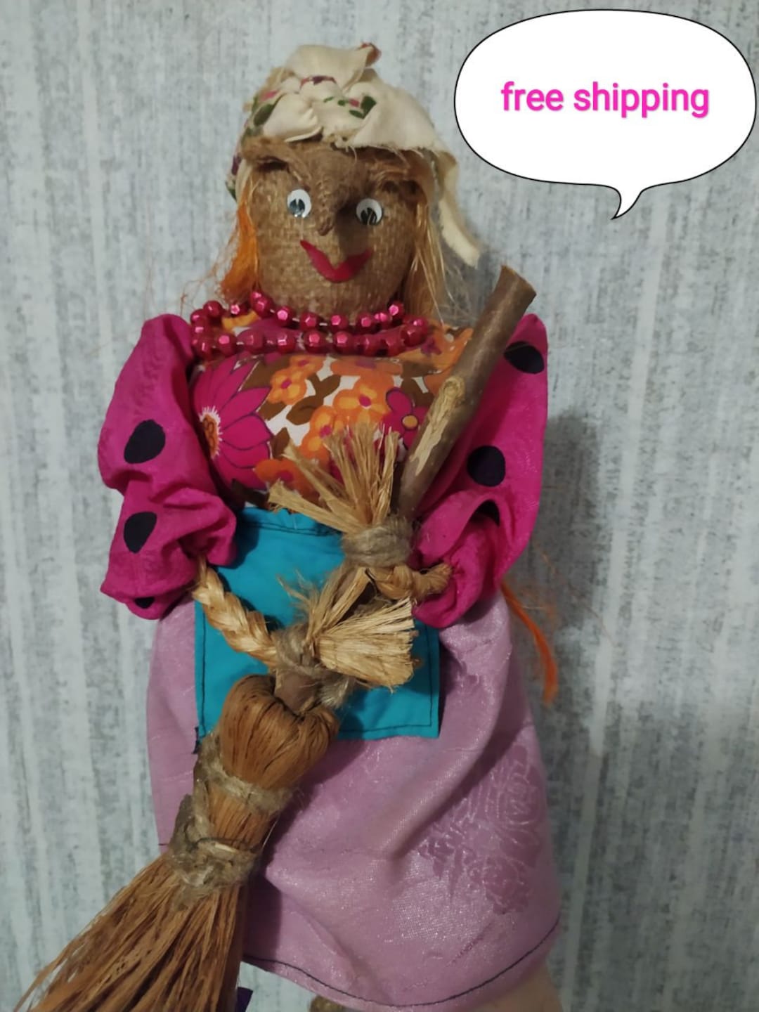 Baba Yaga is a Guide to the World of Ancestors, Doll From Ukraine - Etsy