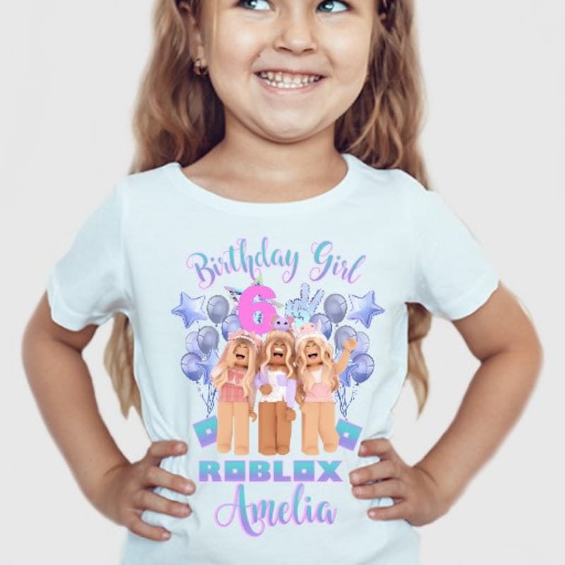 Girls Roblox Tops - Etsy UK