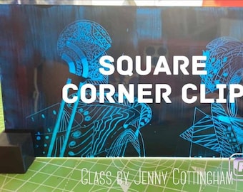 Translucent Corner Clip Display Stand - Etsy
