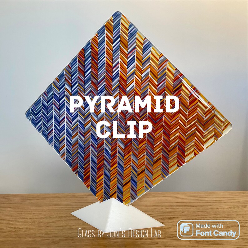 Pyramid extra Large Square Display Stand - Etsy