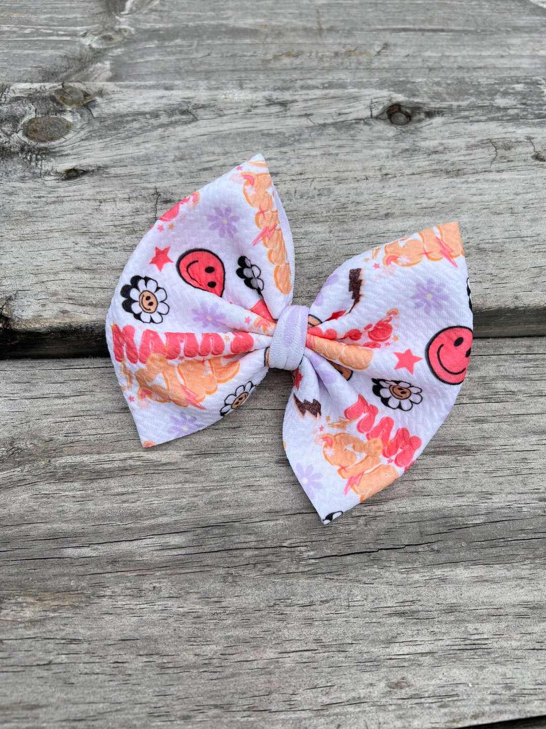 5 Inch Mamas Girl Bow | Big Bow | Oversized Bow | Toddler Bows | Baby ...