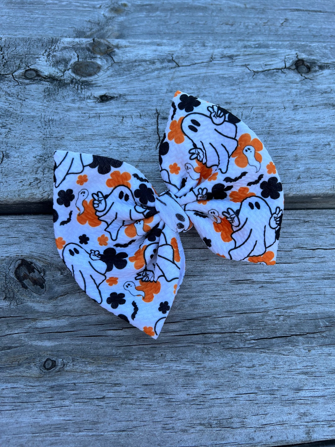 Halloween Bow Ghost Bow Baby Halloween Bow Baby Ghosts Bow Ghost ...