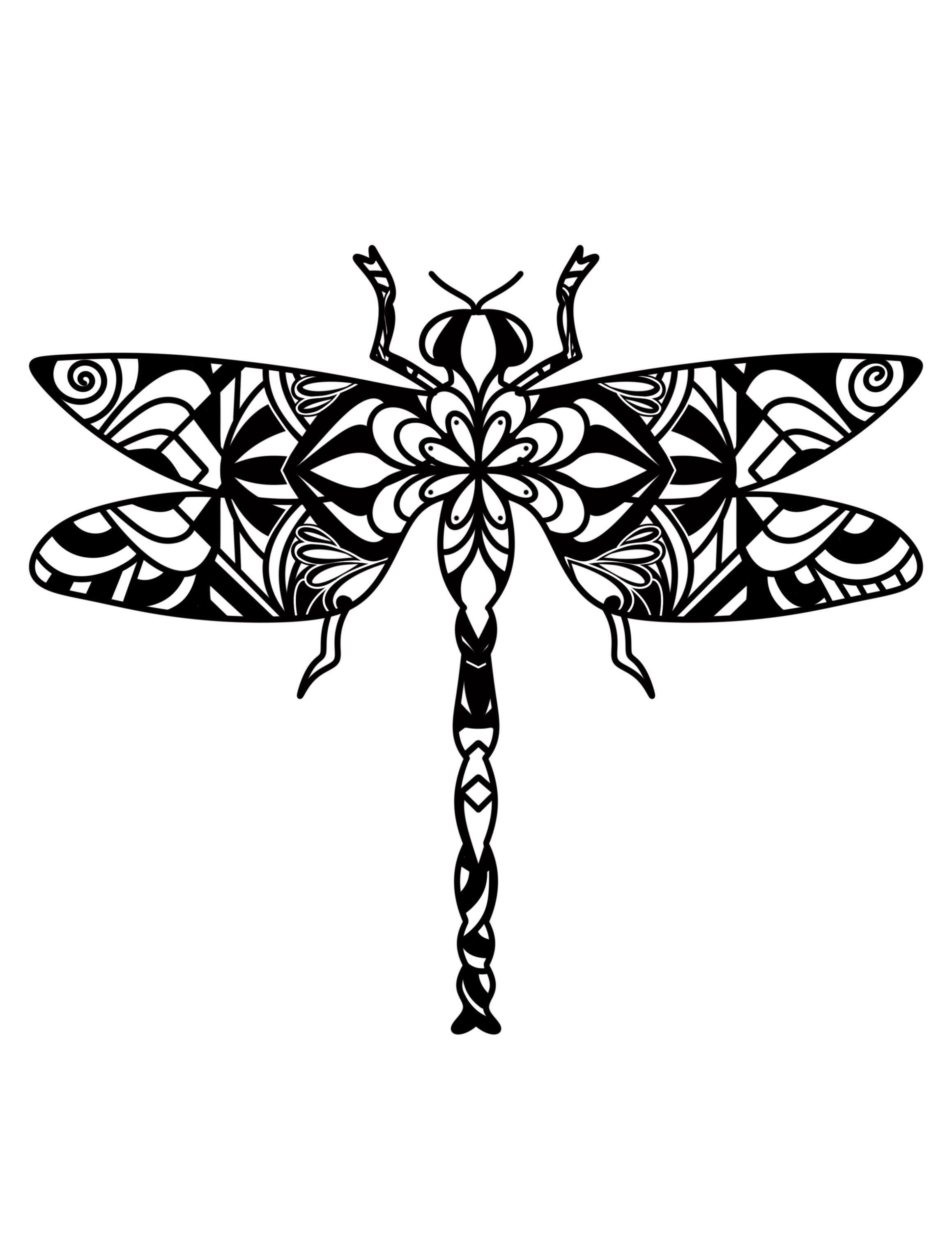 14 Printable Coloring Pages! Bug Themed Mandala Designs With Elements ...
