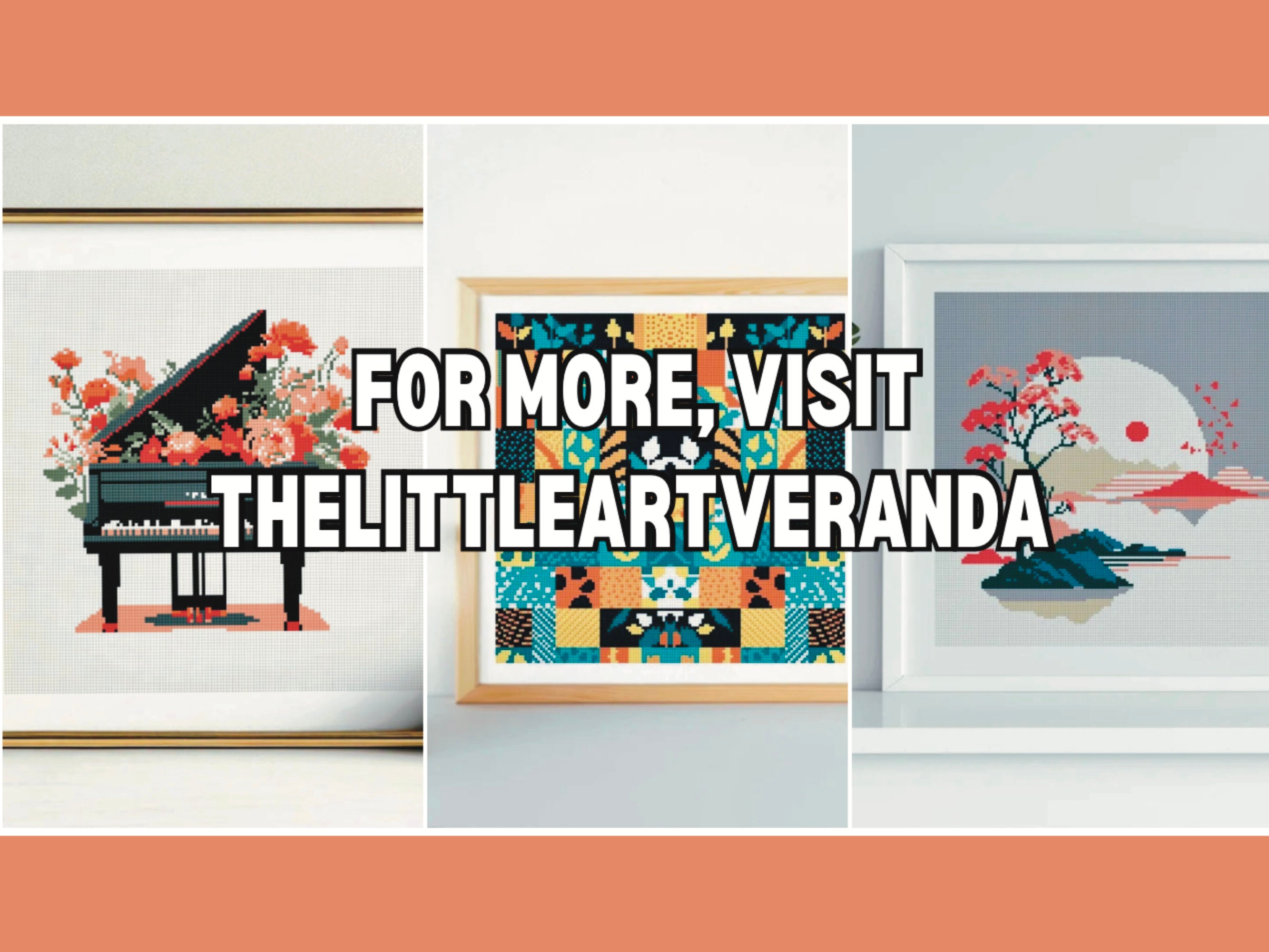 Minimalist Cross Stitch, Simple Cross Stitch Pattern, Bohemian Cross ...