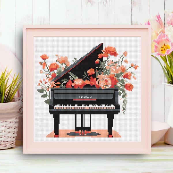 Music Cross Stitch - Etsy