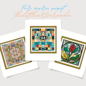 Large Sampler Traditional Cross Stitch Full Coverage Pattern With Few ...