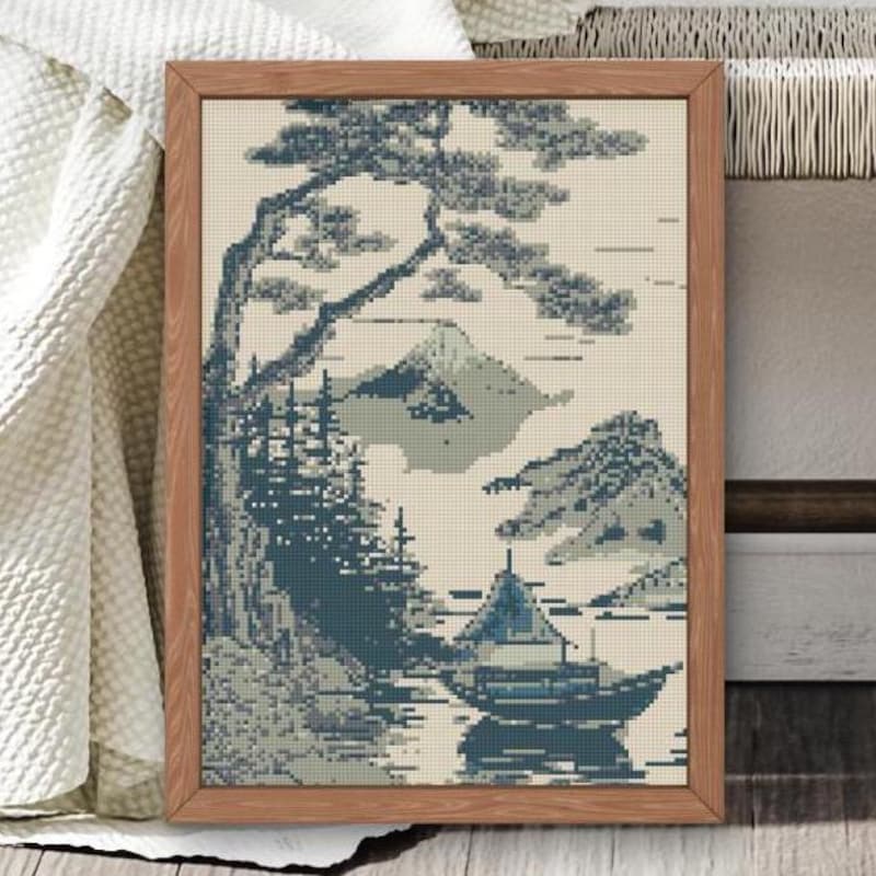Japan Cross Stitch - Etsy