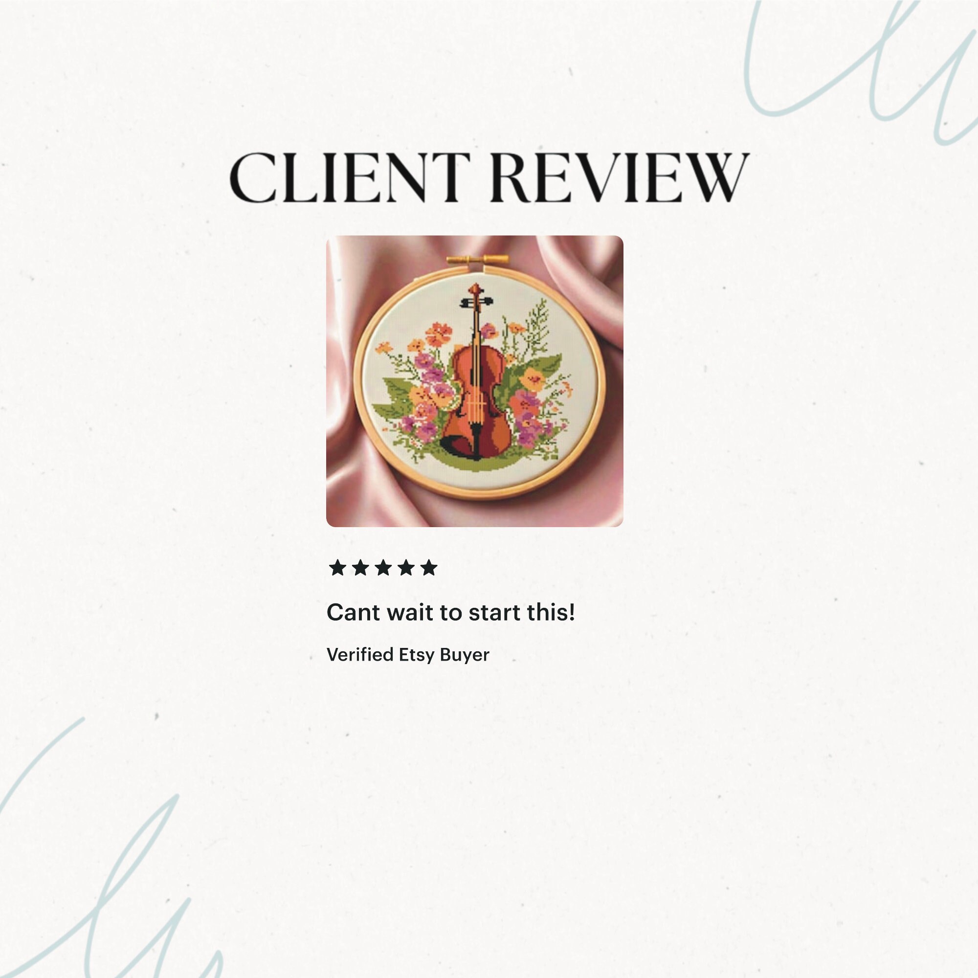 Musical Instruments Bundle Cross Stitch Patterns, Piano Guitar Violin ...