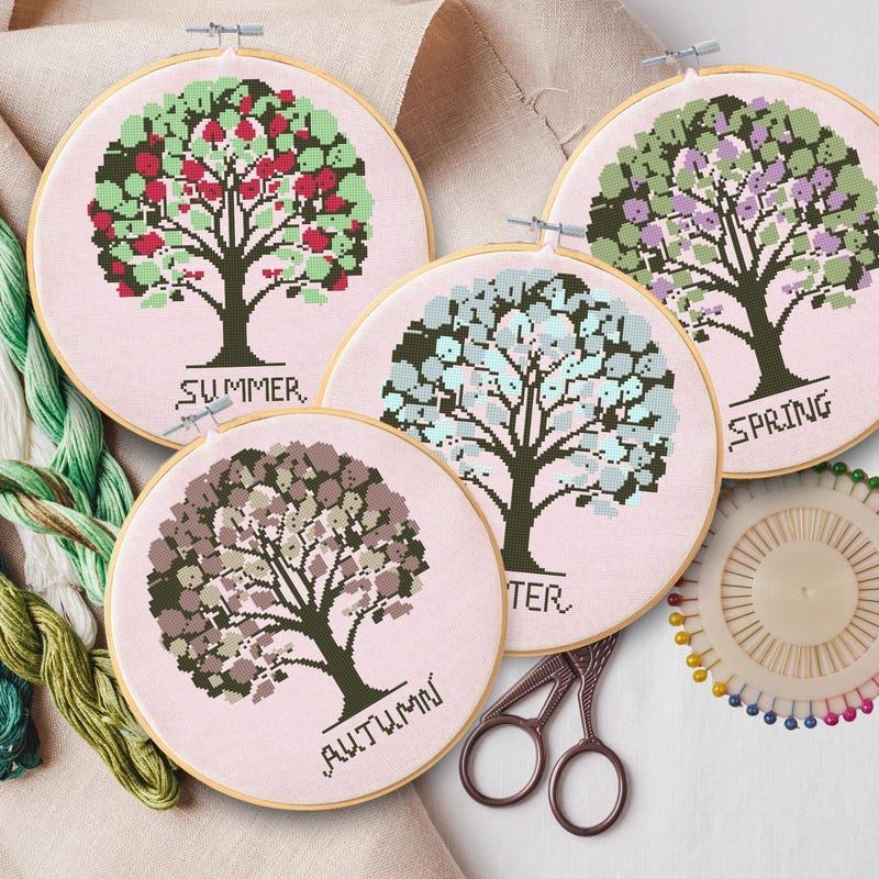 Four Season Tree - Etsy