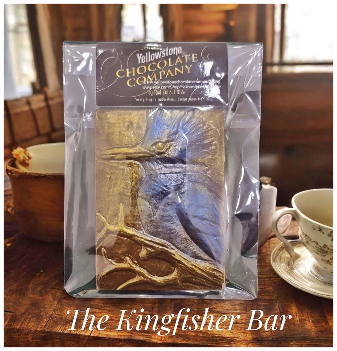 Kingfisher Chocolate Bar - Etsy