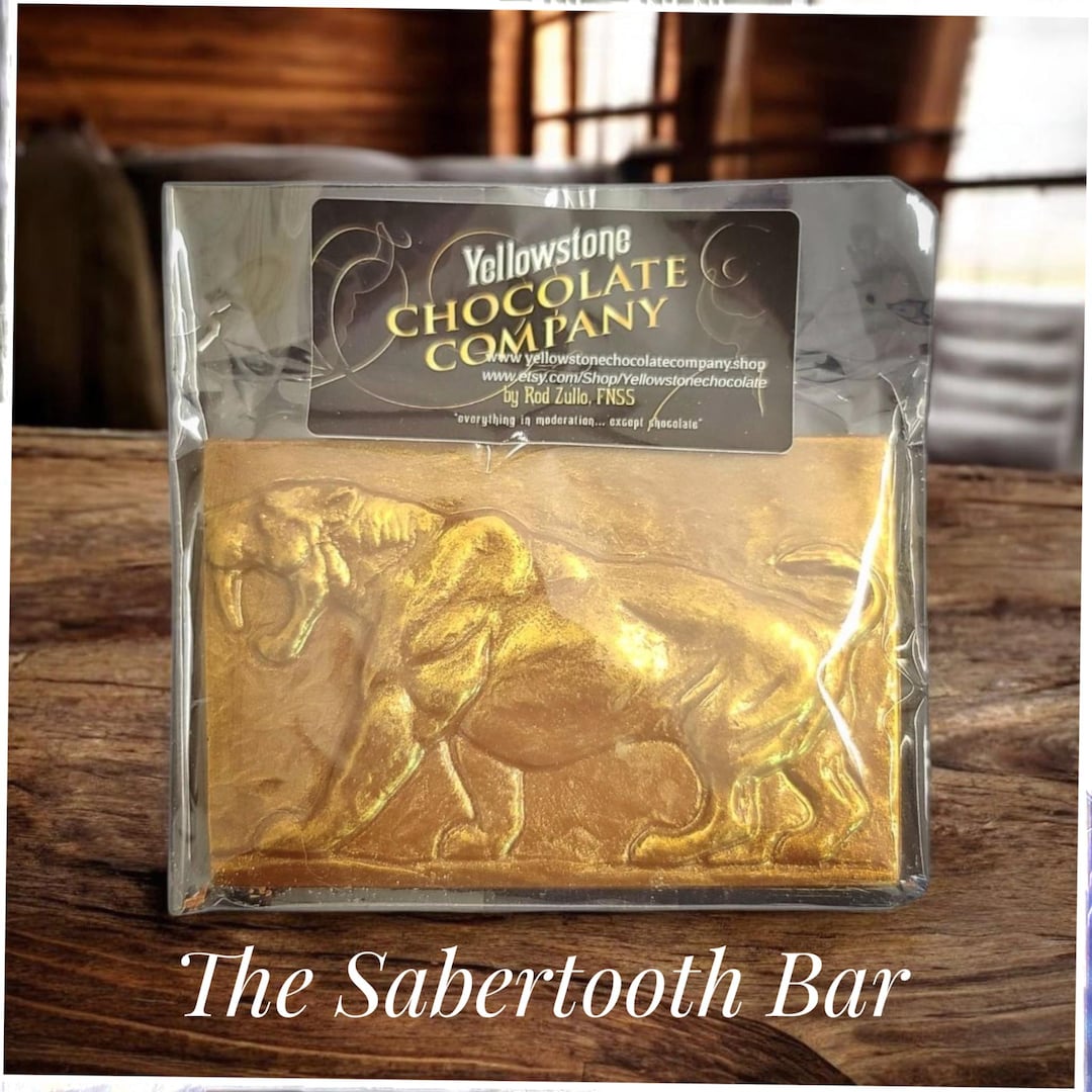 The Sabertooth Chocolate Bar - Etsy