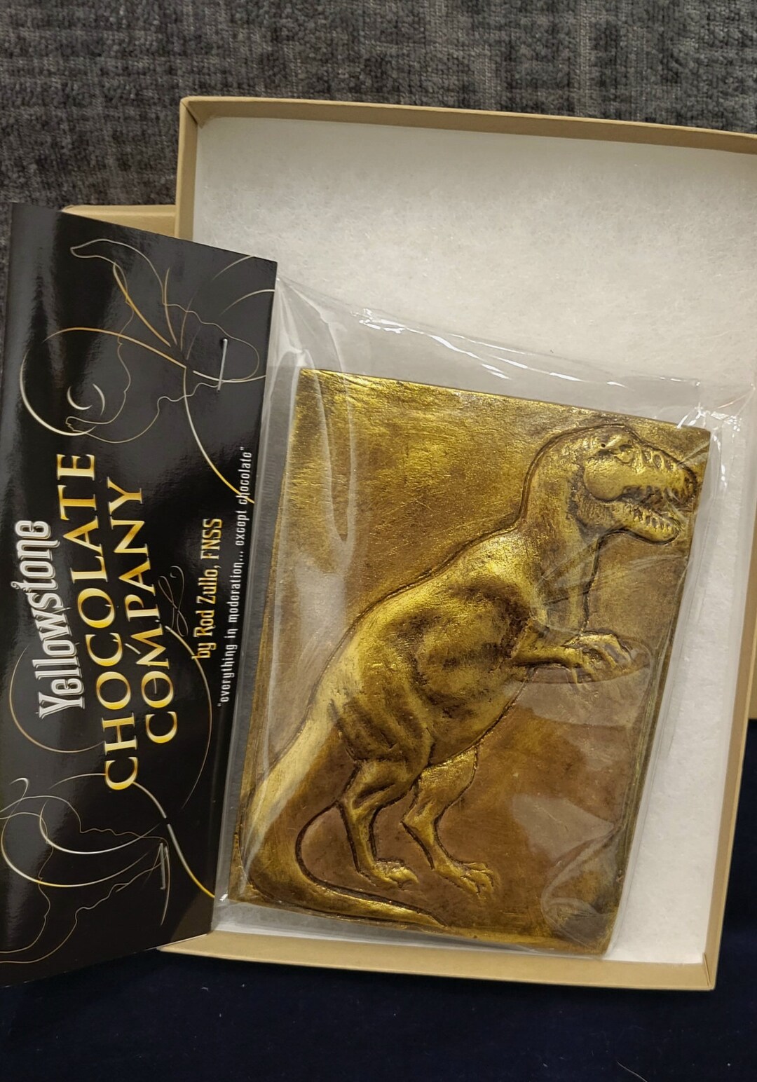 T-rex Chocolate Bar - Etsy