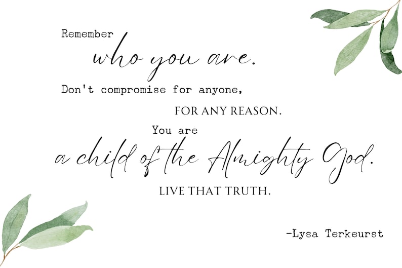 Christian Quote Horizontal Bible Verse Wall Art Printable Wall Art ...