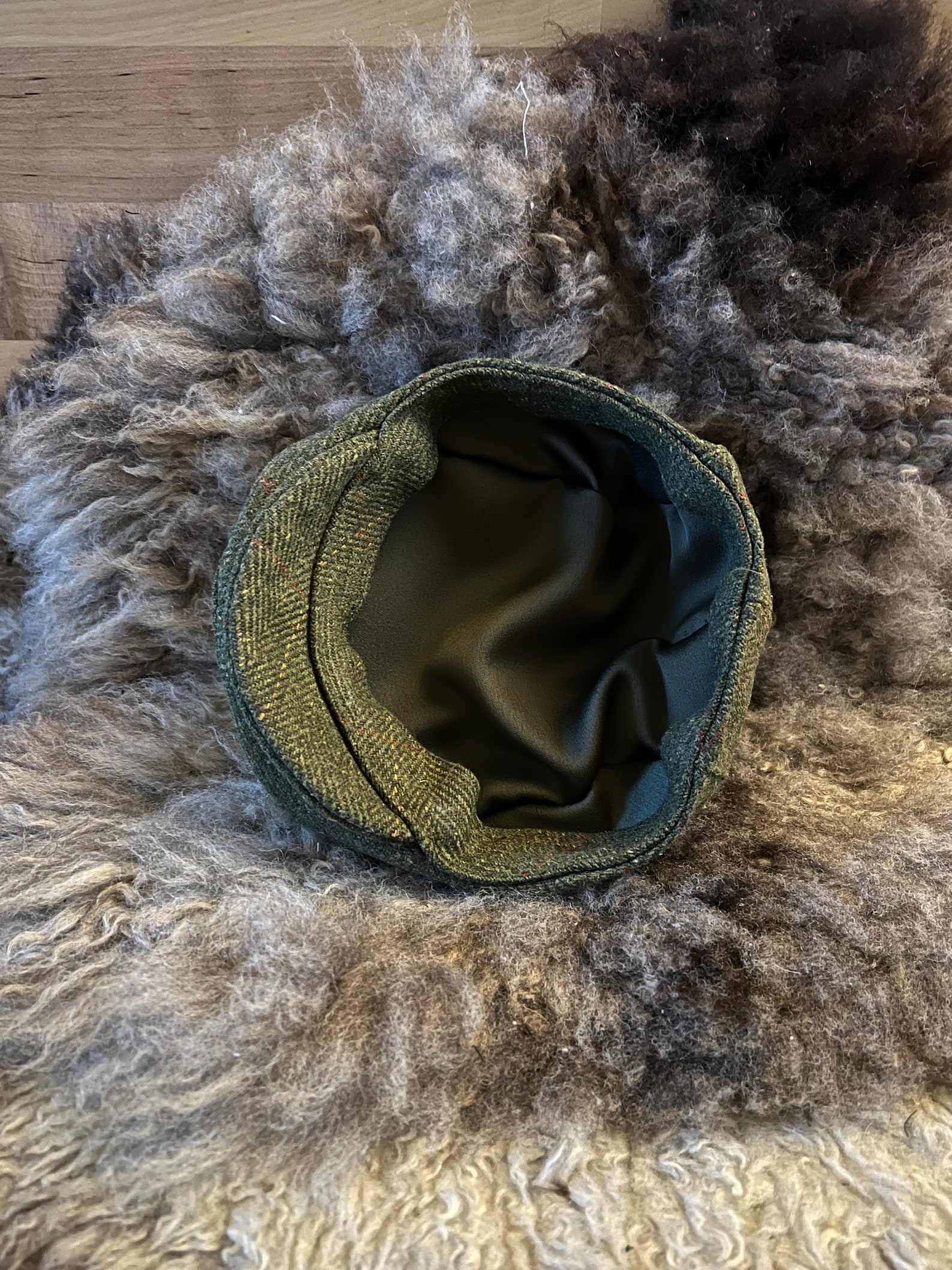 Tweed Newborn Baby Flat Caps - Etsy UK