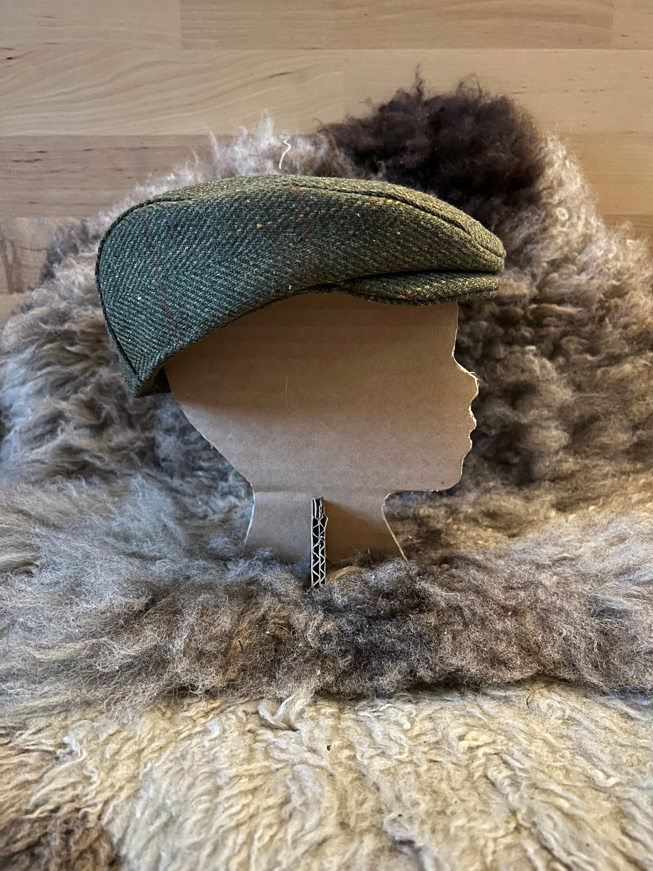 Tweed Newborn Baby Flat Caps - Etsy UK