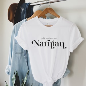 Narnia, Chronicles of Narnia T Shirt, Booklover, Book Gift, Bookish ...