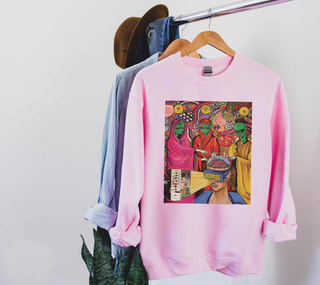 Weirdcore Clothing, Weird Stuff, Pink Sweatshirt, Weirdcore Clothes ...