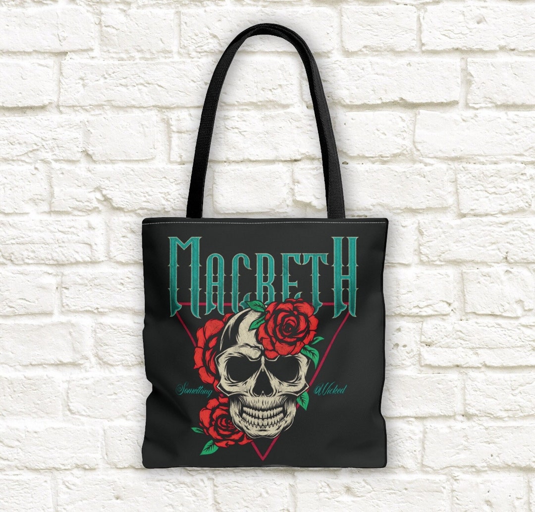 Shakespeare Tote Bag, Shakespeare Gifts, Book Club, Macbeth, the ...