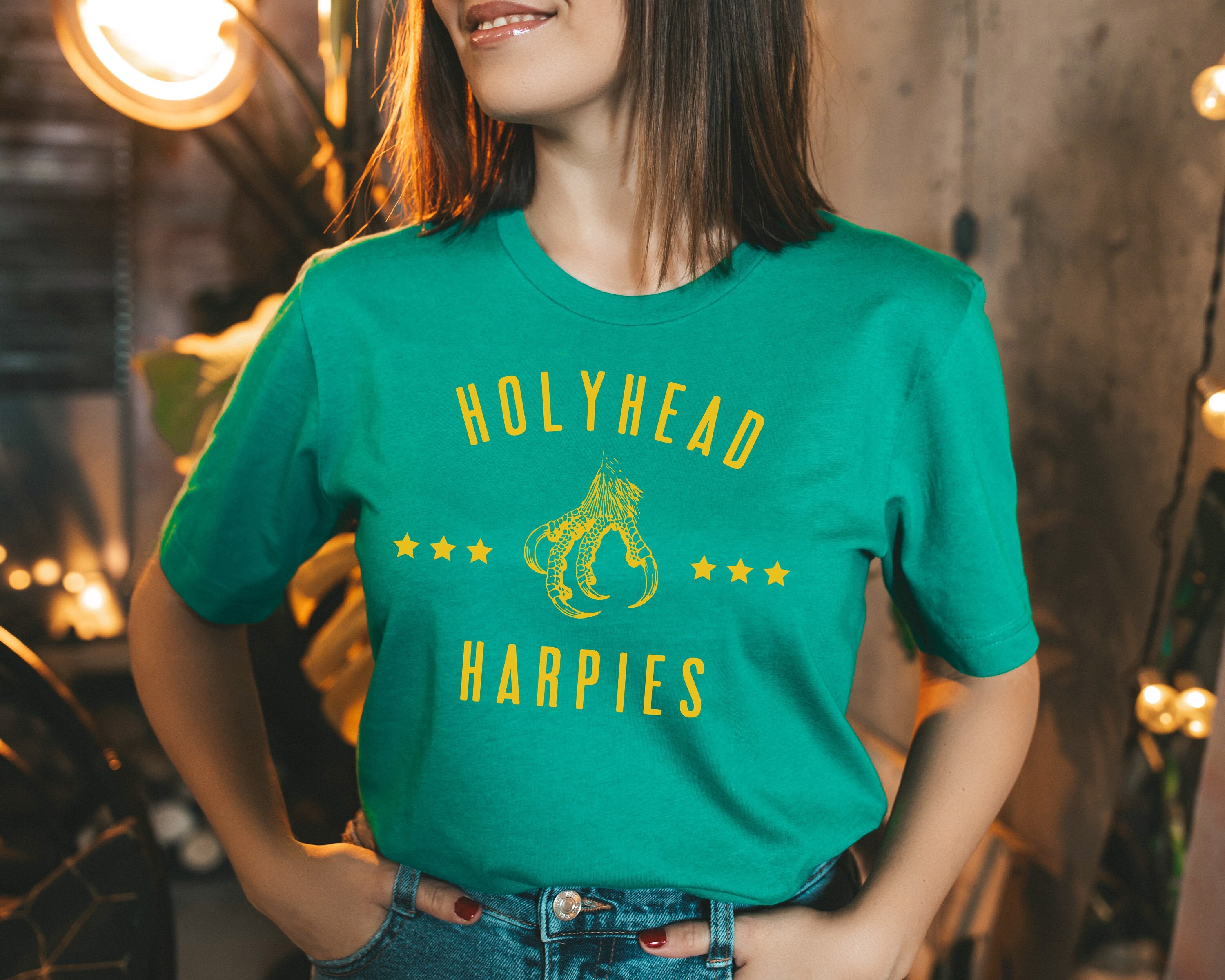 Holyhead Harpies Potter Shirt Wizarding House Jersey Wizard - Etsy