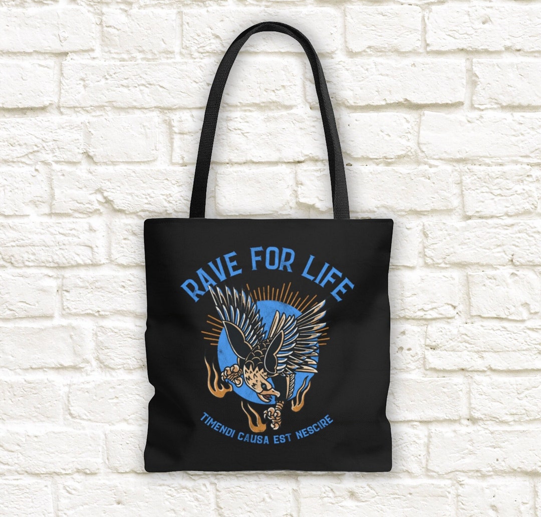 Vintage Eagle Tote Bag, Bookish Tote Bag, Raven, Wizard House Bag ...